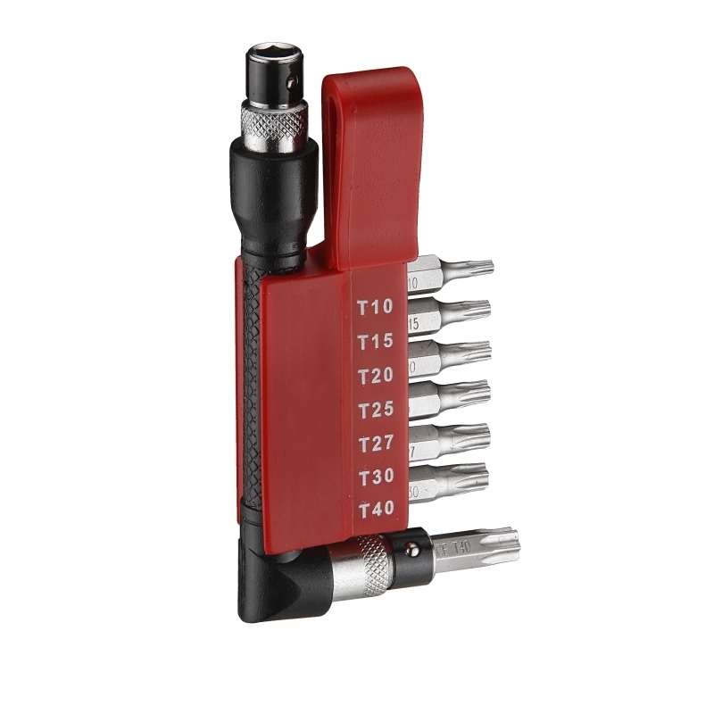 FORCE 2081 Bit set Resistorx 8 delig (Ø 6 mm) - Force specialist