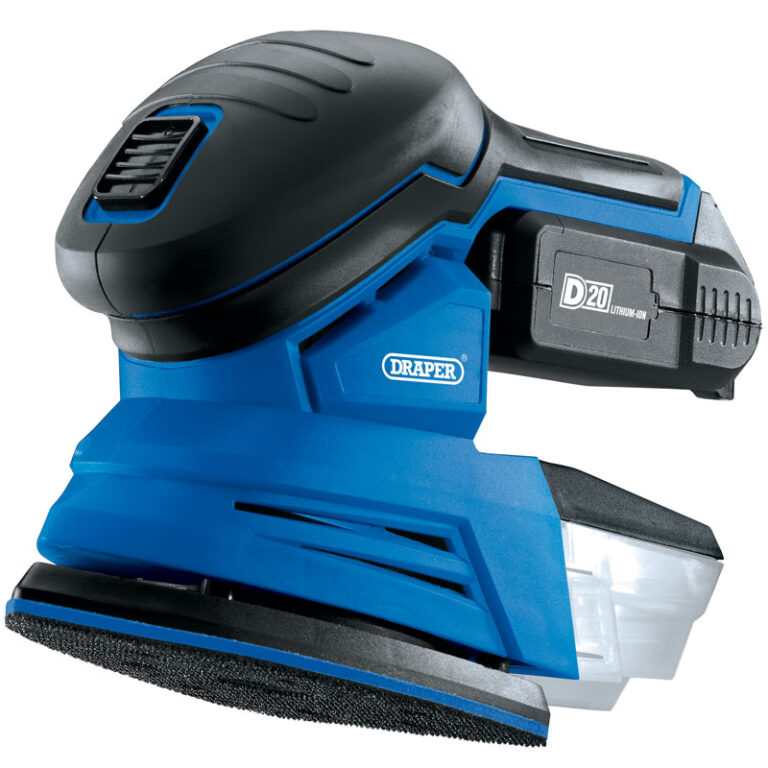DRAPER D91909 D20 Accu delta schuurmachine 20V, incl accu