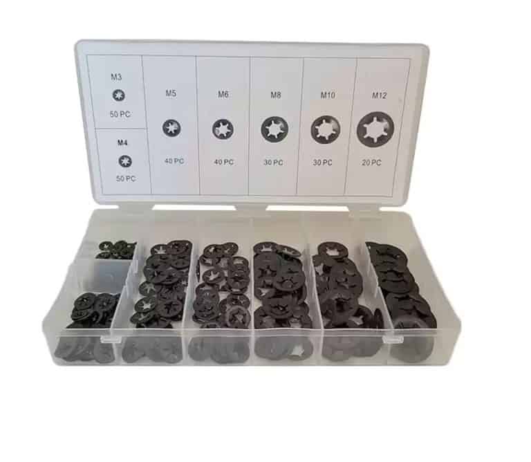 FD-6074 Starlock borgringen assortiment | 260-delig | Automotive Line